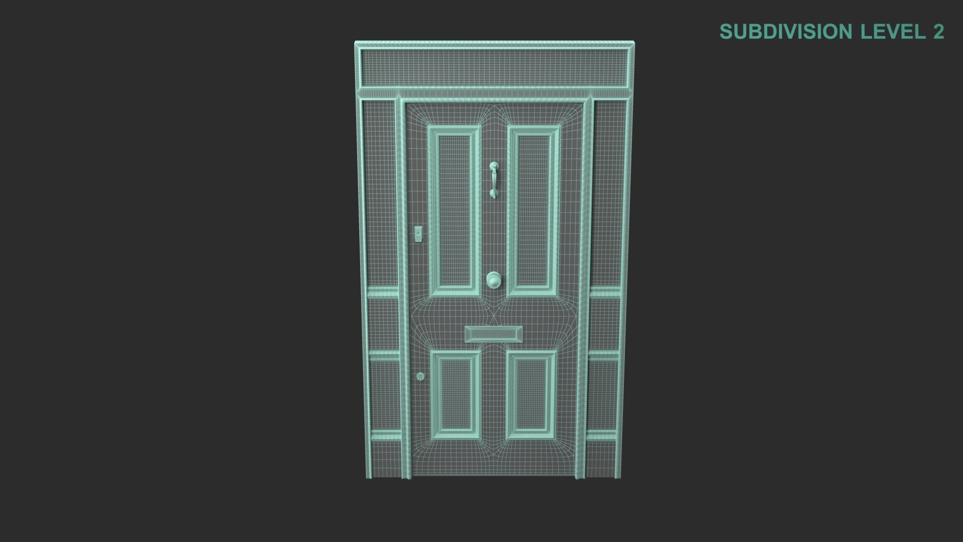 Exterior Door 3D model - TurboSquid 1862724