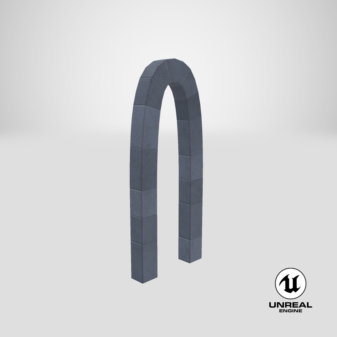 3D Model Stone Arc - TurboSquid 1693221