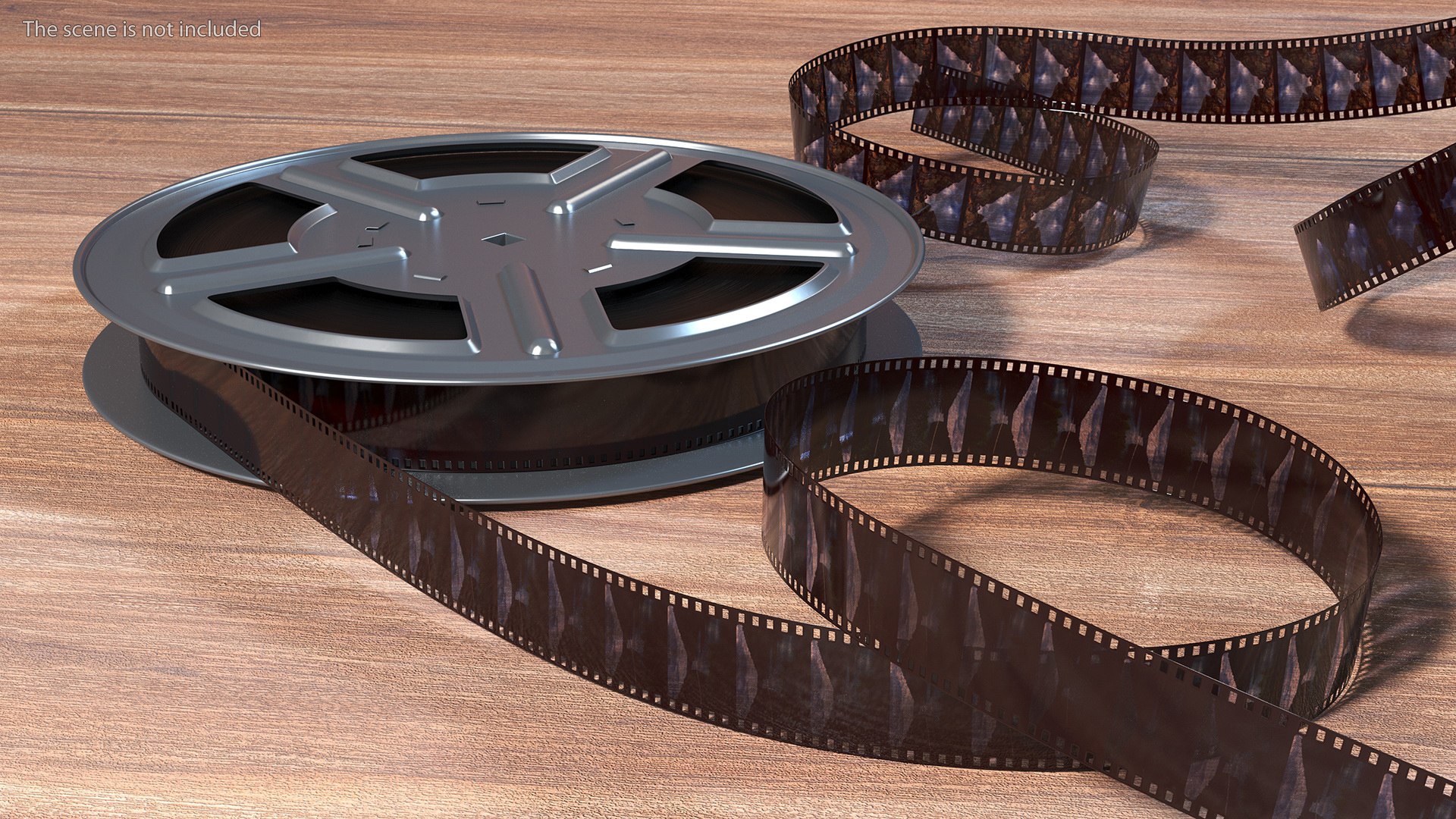 3D Color Video Film Reel Set - TurboSquid 2112265