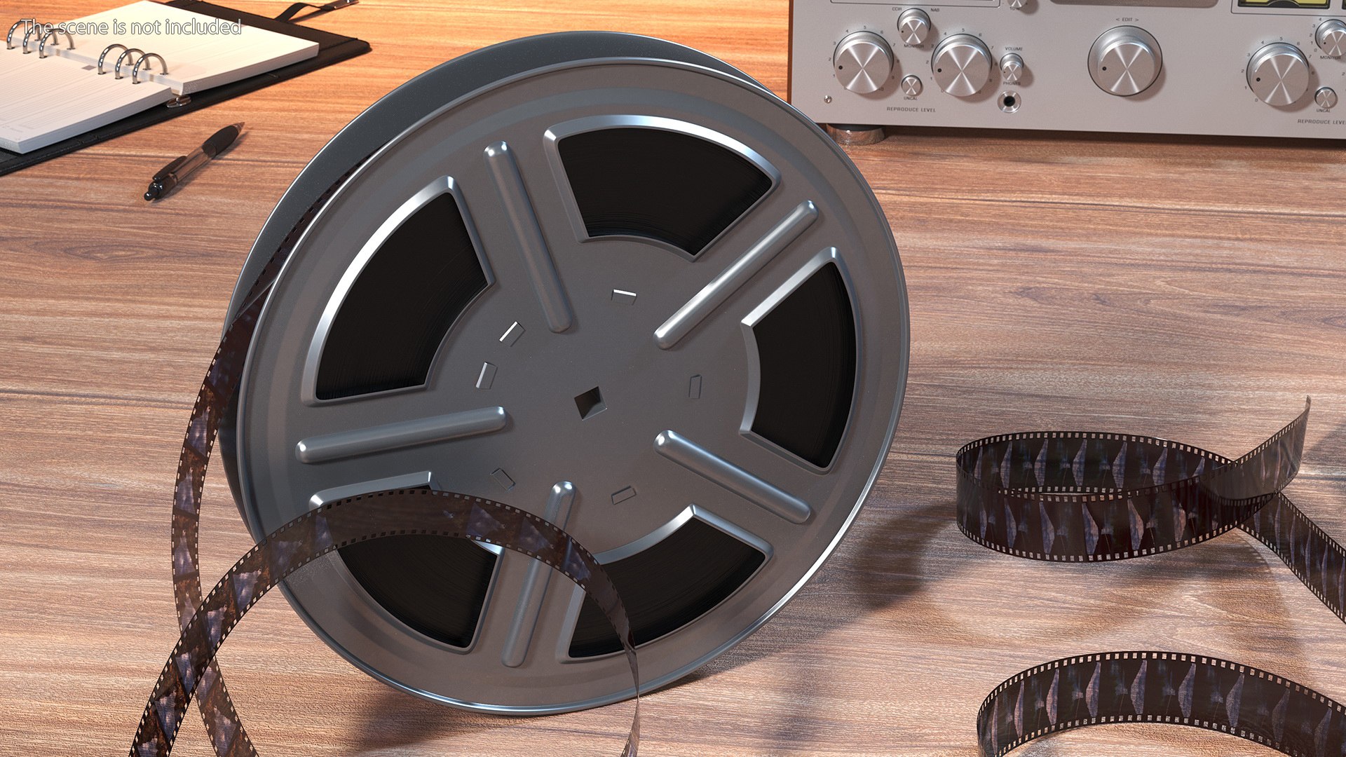 3D Color Video Film Reel Set - TurboSquid 2112265