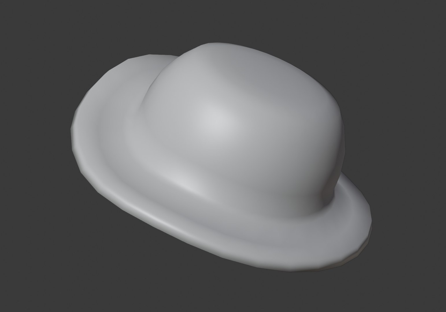 Low Poly Blue Hat 3D Model - TurboSquid 1892266