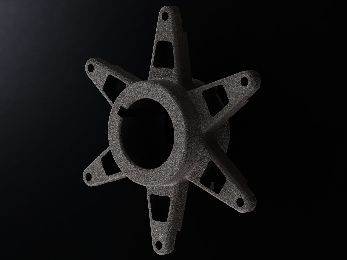 20 mm Kart Sprocket Support 3D model - TurboSquid 2160984