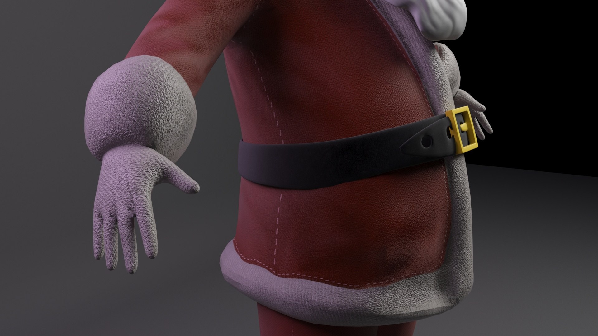 3D Cartoon Santa Claus Rig Model - TurboSquid 1479886