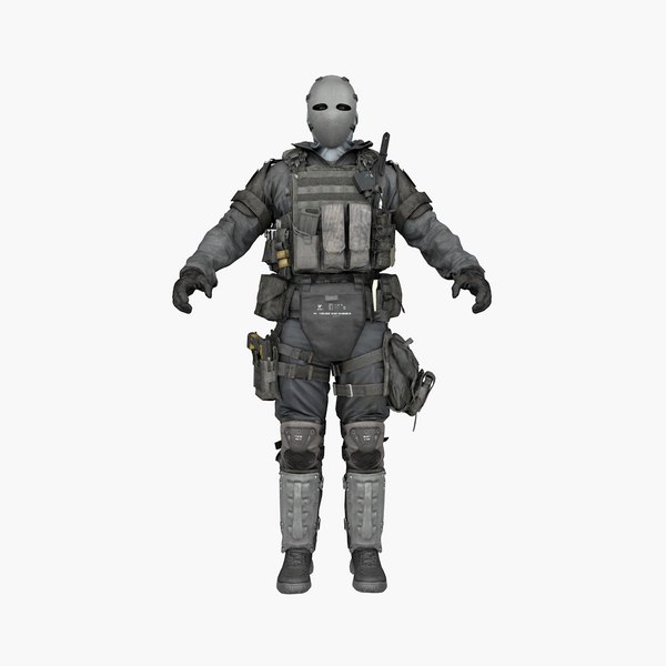 3D Soldier 2 - TurboSquid 2038539