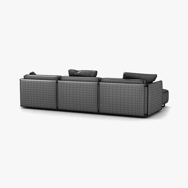 modelo 3d Flexform Edmond Sofa - TurboSquid 1972192