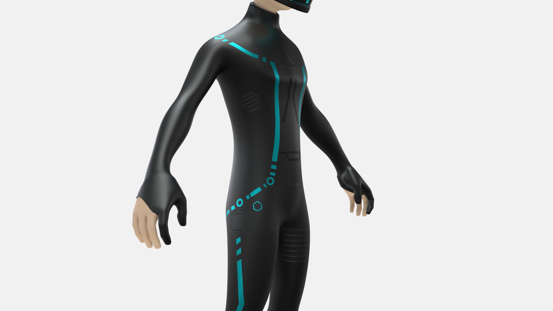 Tron Legacy Man Racer 3D - TurboSquid 1930848