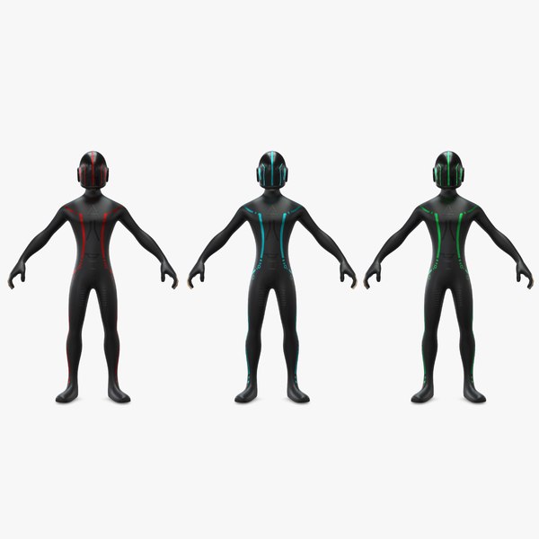 modelo 3d Tron Legacy Man Corredor - TurboSquid 1930848