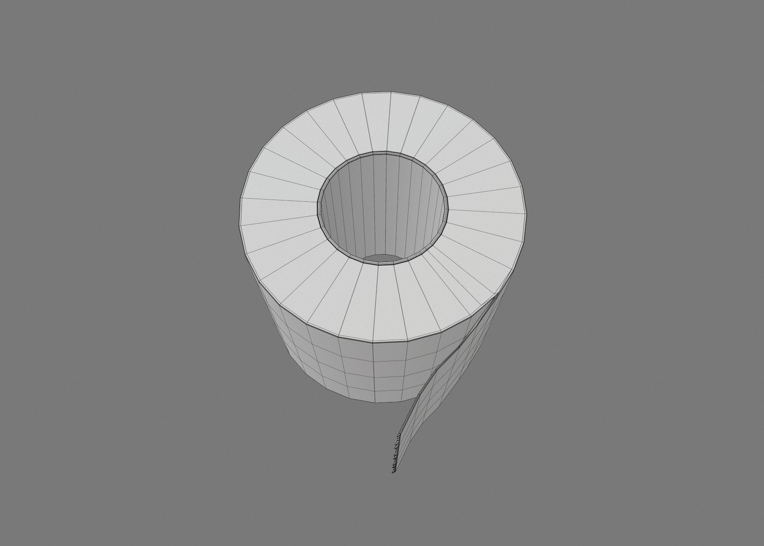 Toilet Paper Model - TurboSquid 1611926