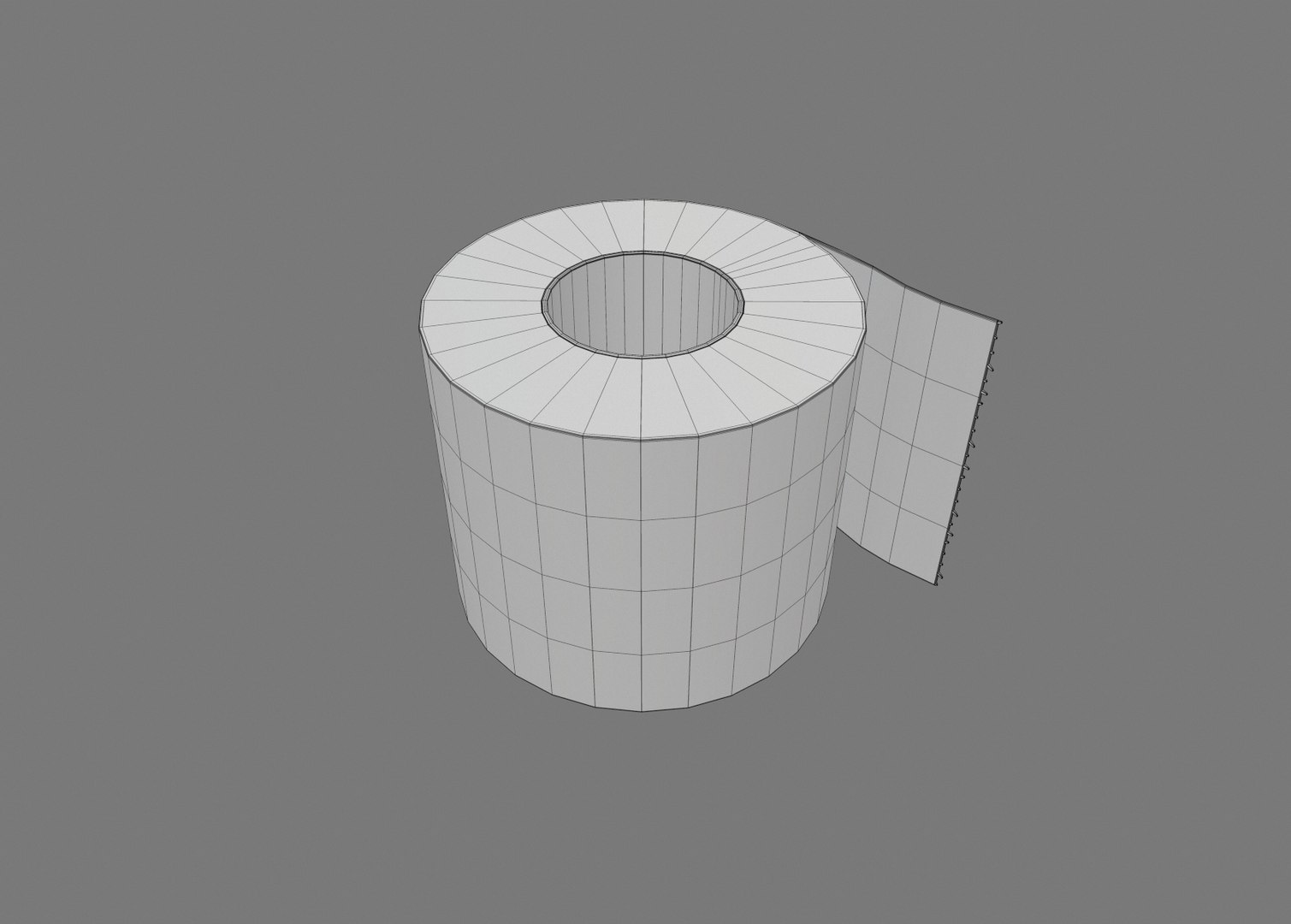 Toilet Paper Model - TurboSquid 1611926