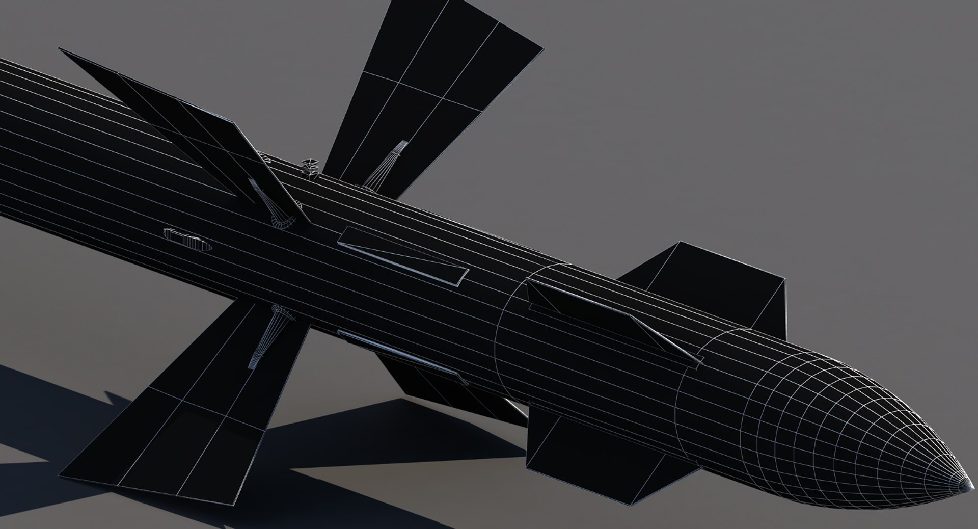 R-27er Missile 3d 3ds