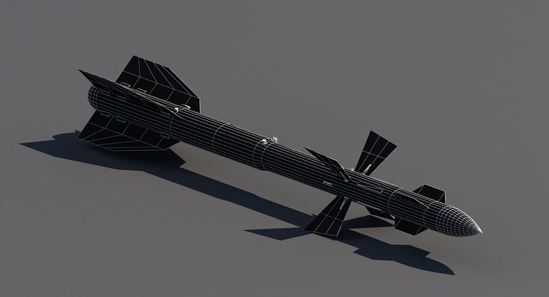 R-27er Missile 3d 3ds