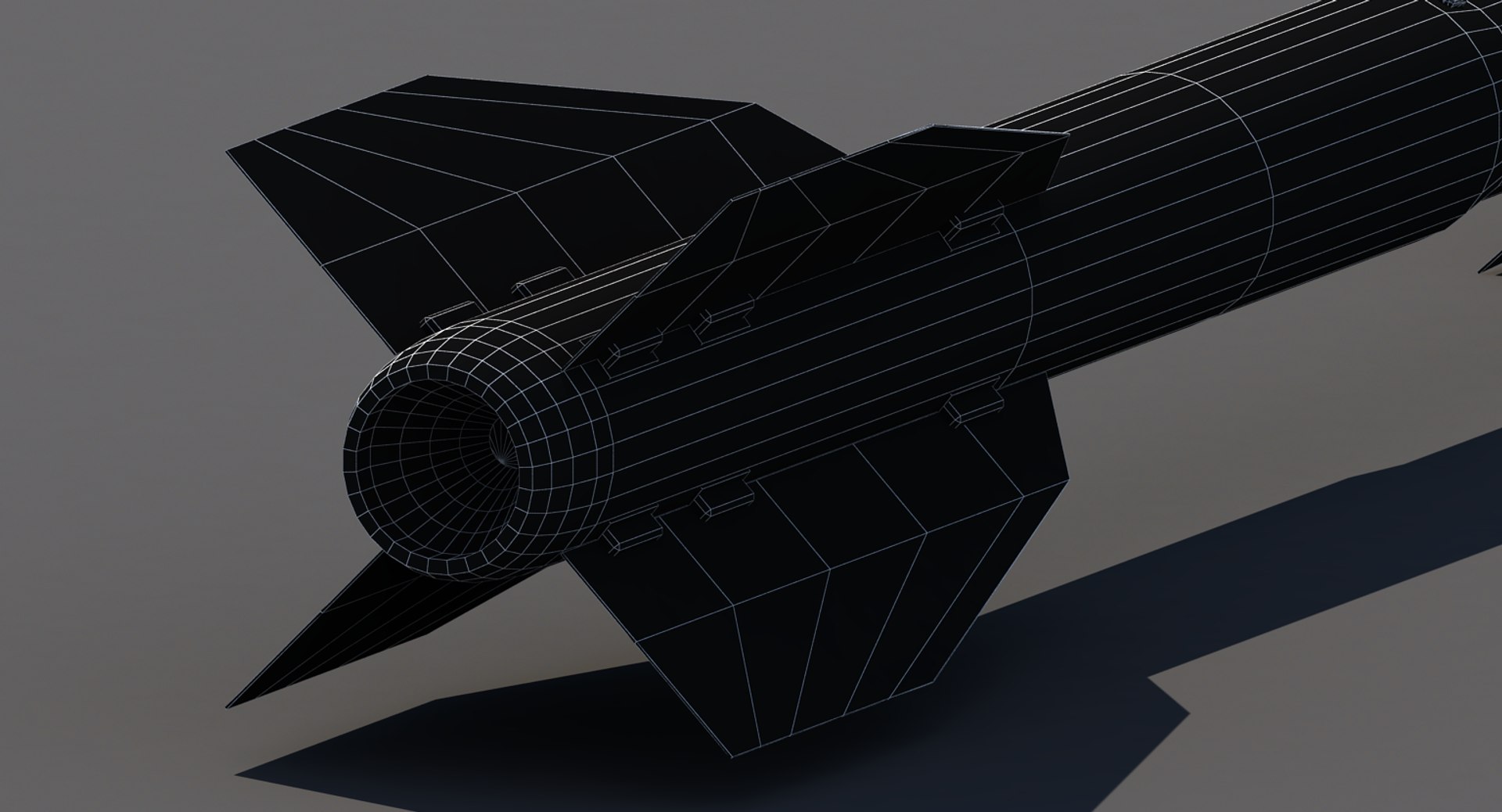 R-27er Missile 3d 3ds