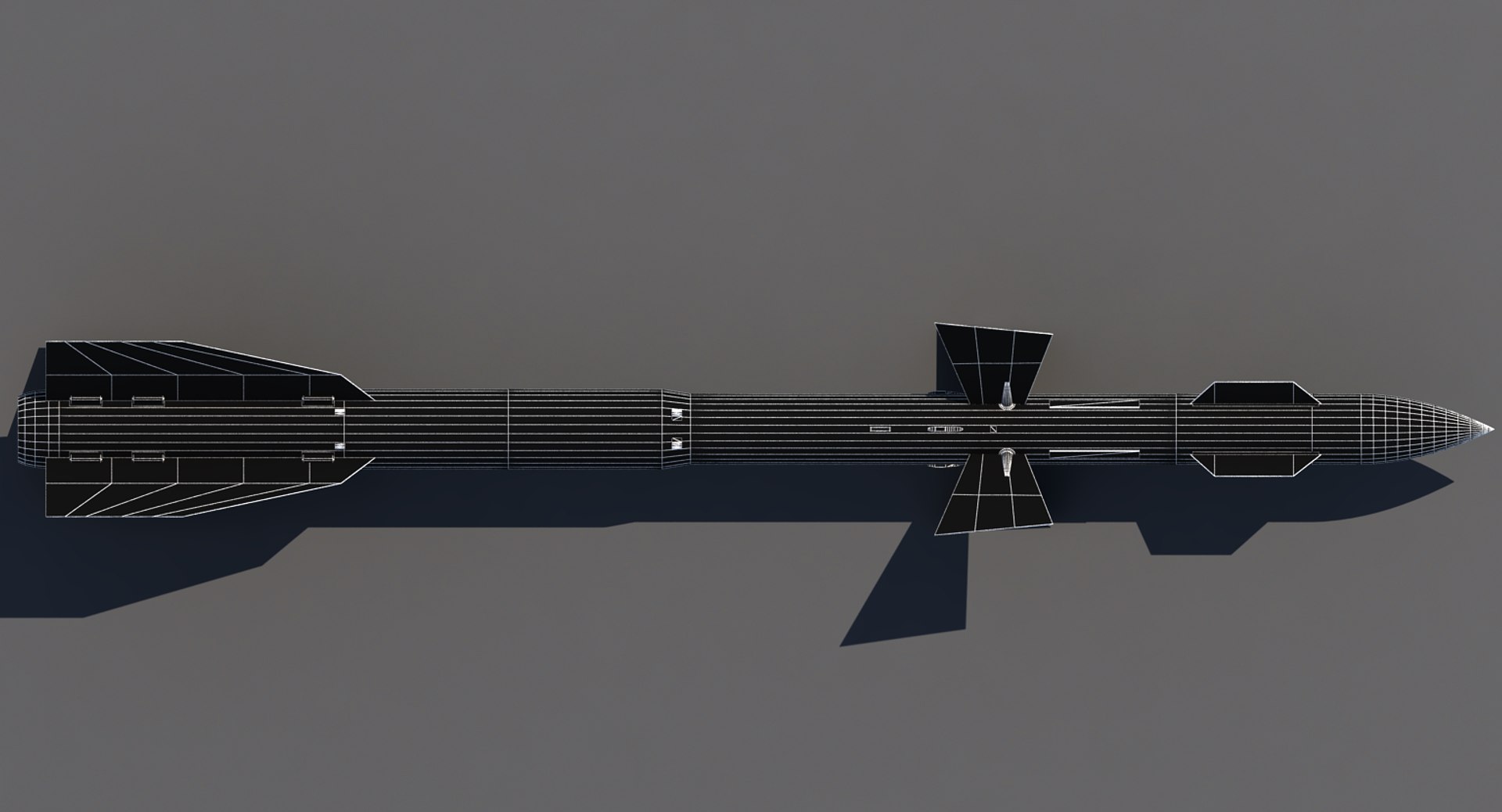 R-27er Missile 3d 3ds