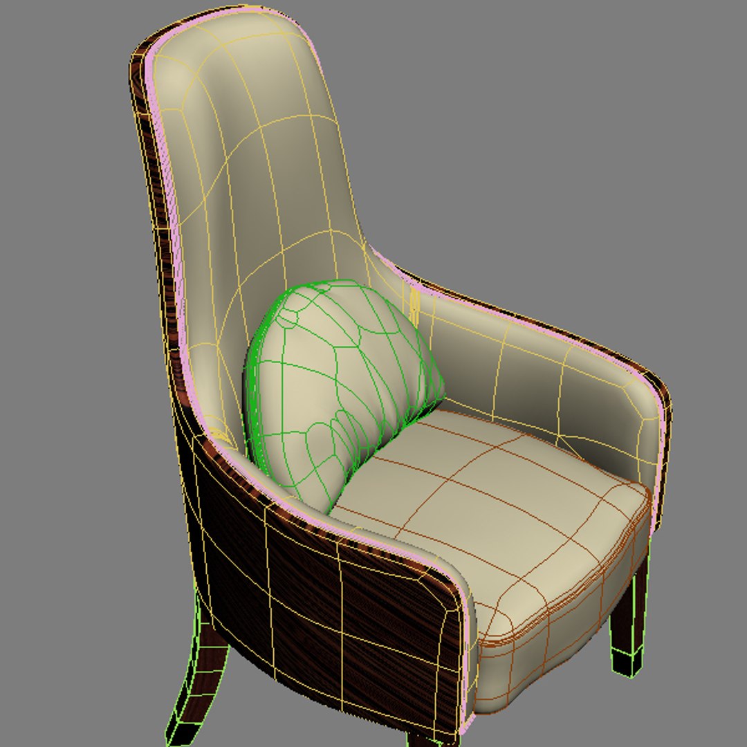 chair details 3d model