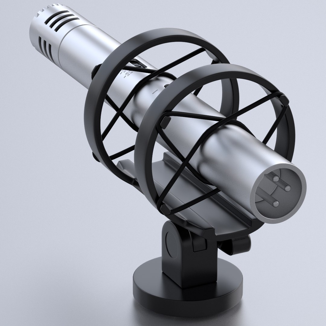 3d Model Microphone