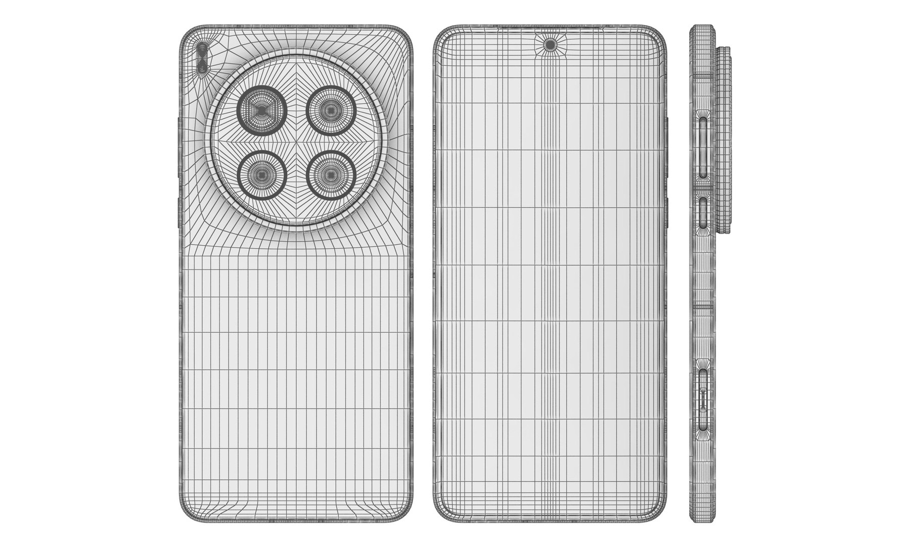 Vivo X200 Ultra Silver 3D Model - TurboSquid 2406615