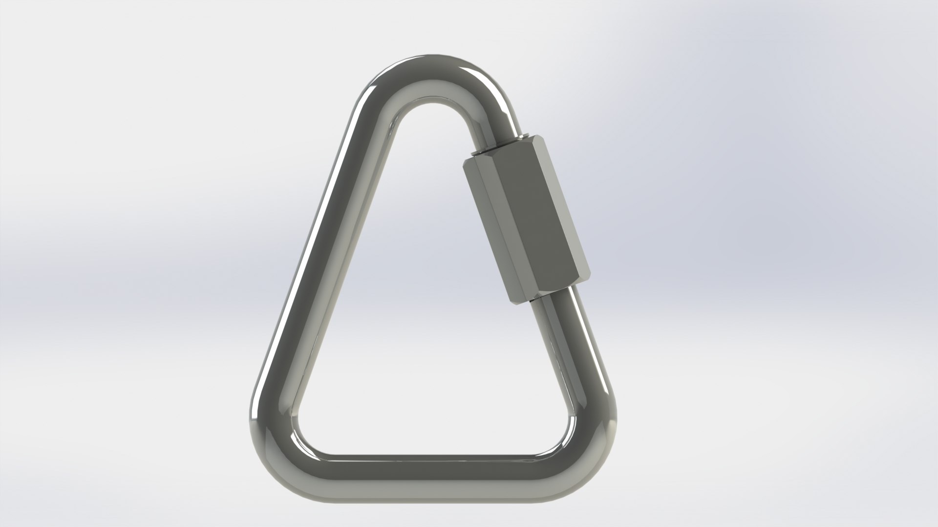 3D Triangular Carabiner Model - TurboSquid 1673883