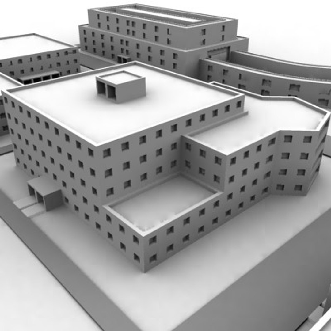 University Complex 3d Model