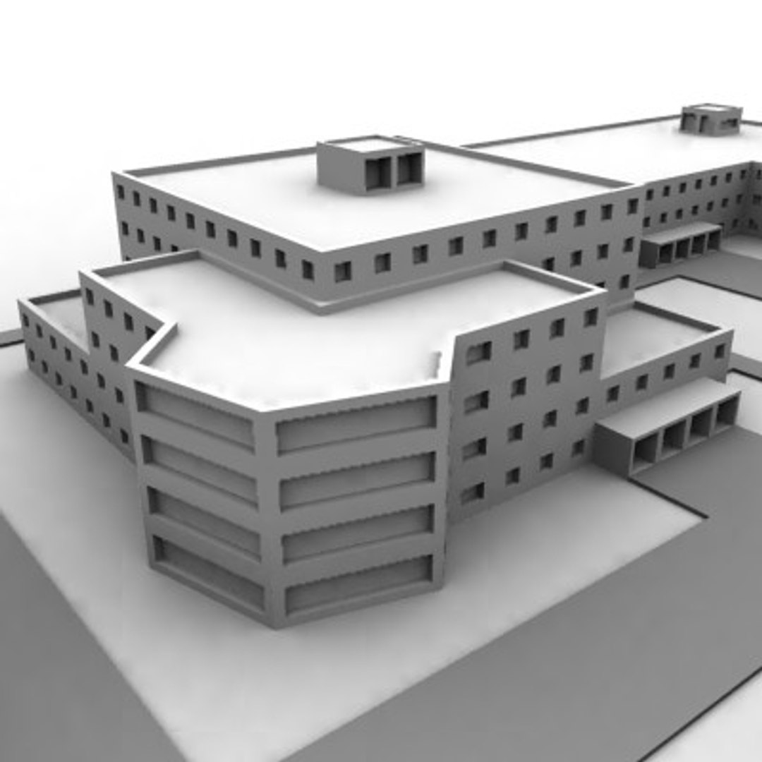 University Complex 3d Model