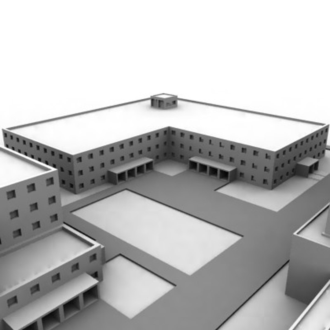 University Complex 3d Model