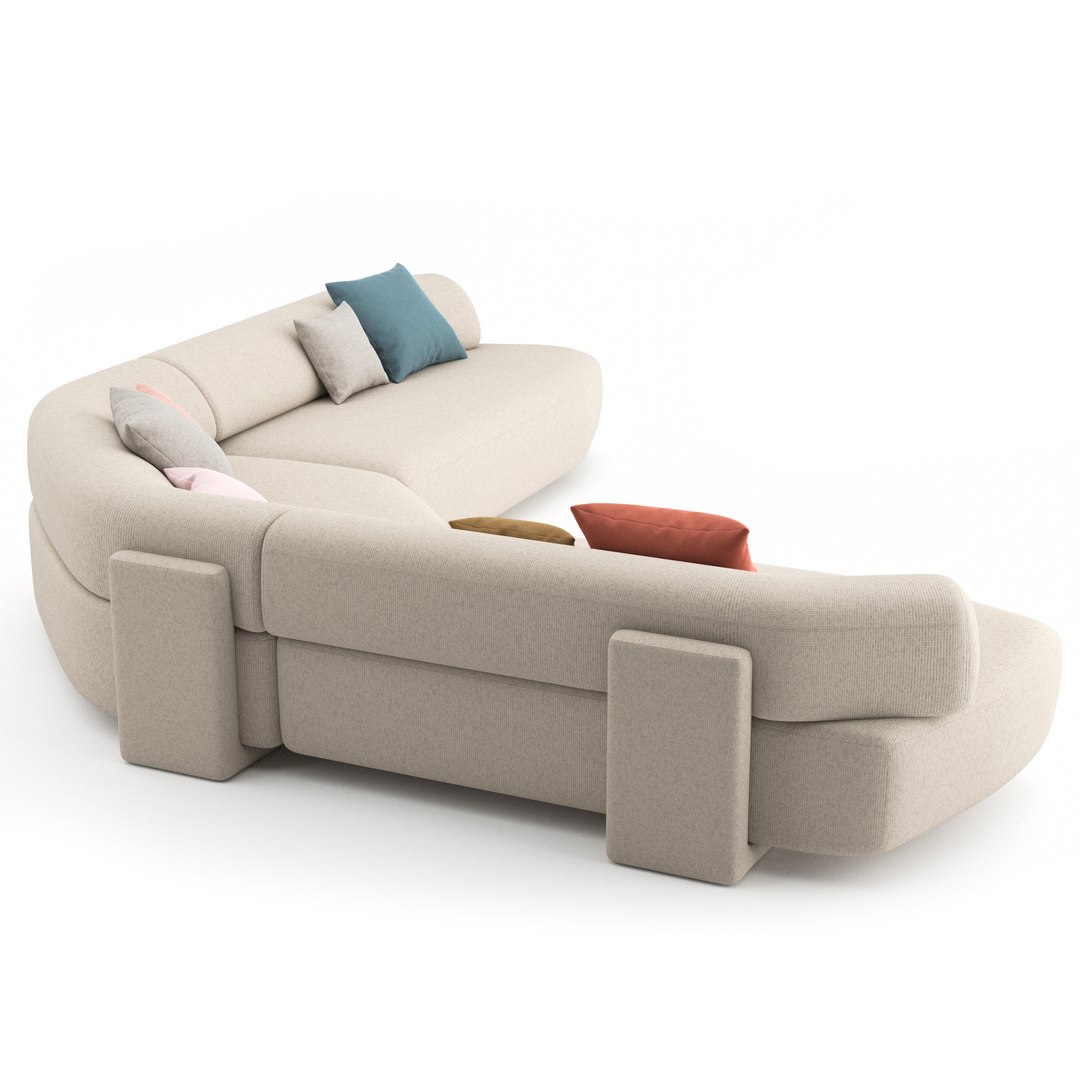 3D moroso sofa gogan model - TurboSquid 1702998