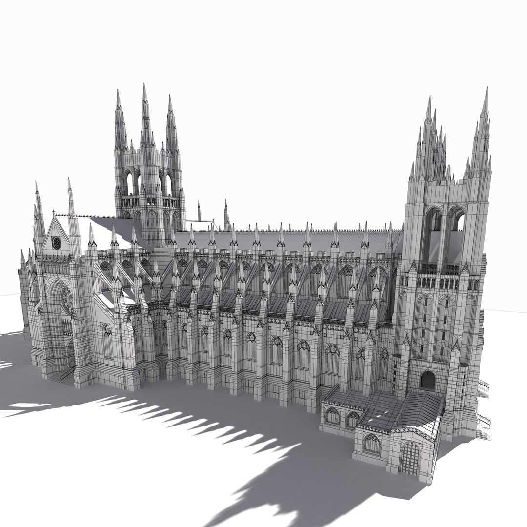 3D model cathedral - TurboSquid 1193031