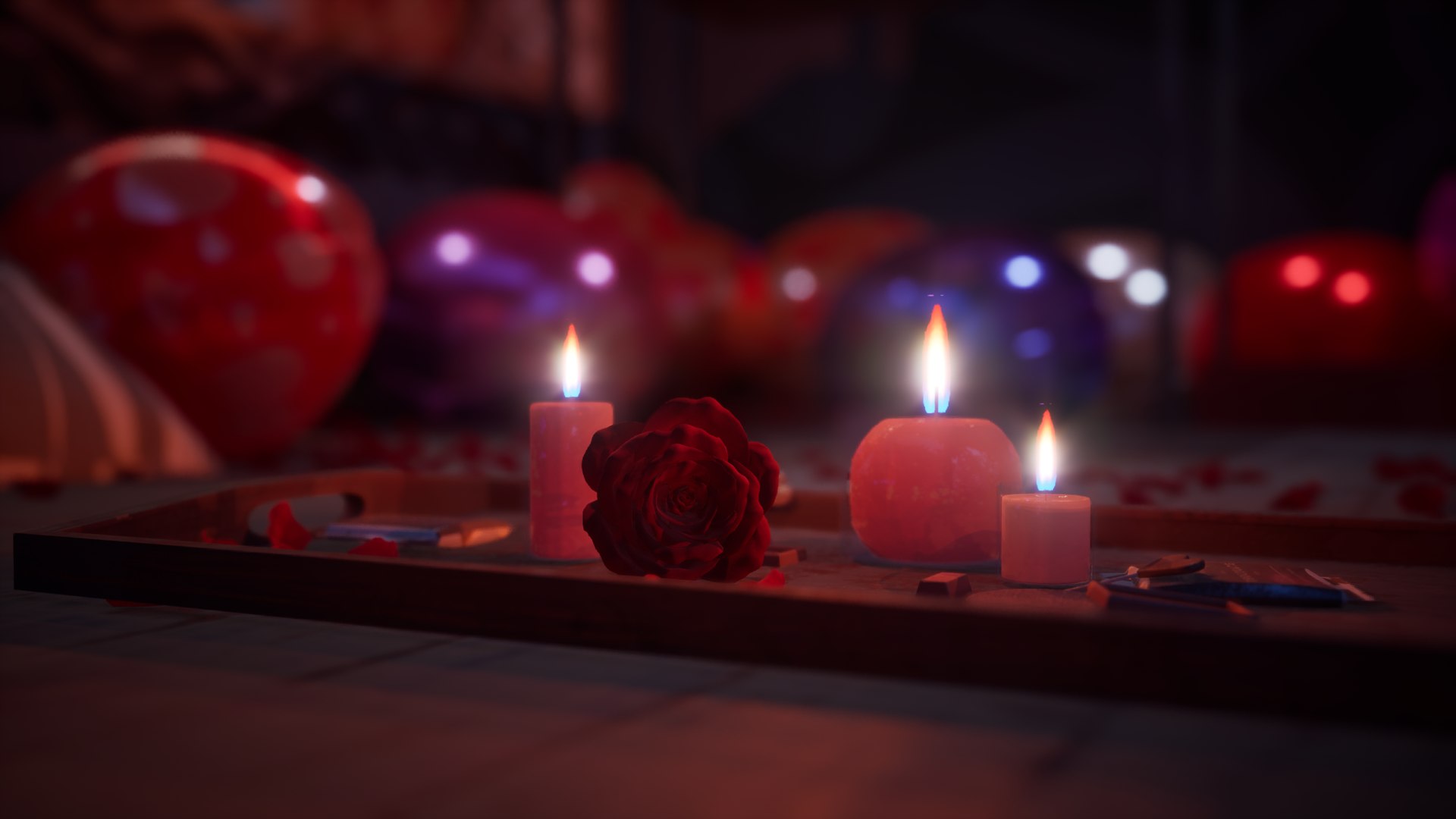 The Intimate Valentine Day 3D Asset Pack 3D Model - TurboSquid 2296912