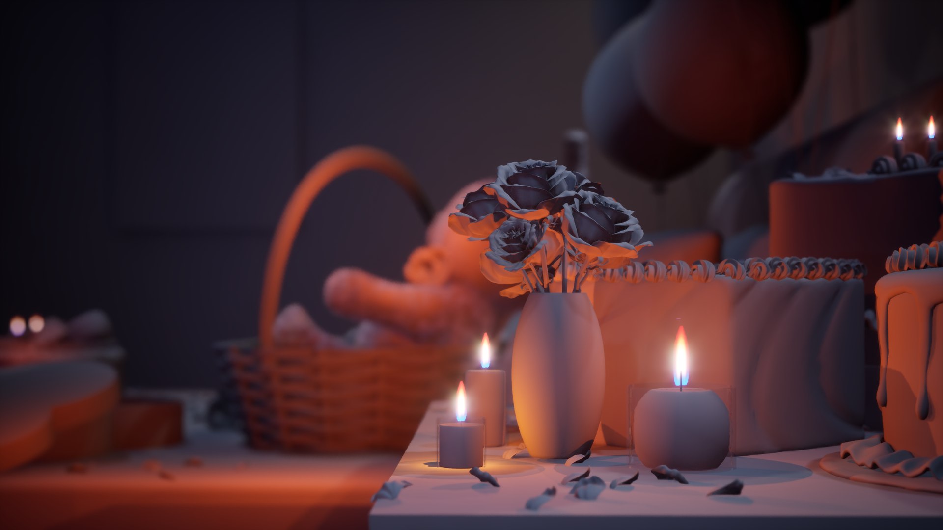 The Intimate Valentine Day 3D Asset Pack 3D Model - TurboSquid 2296912