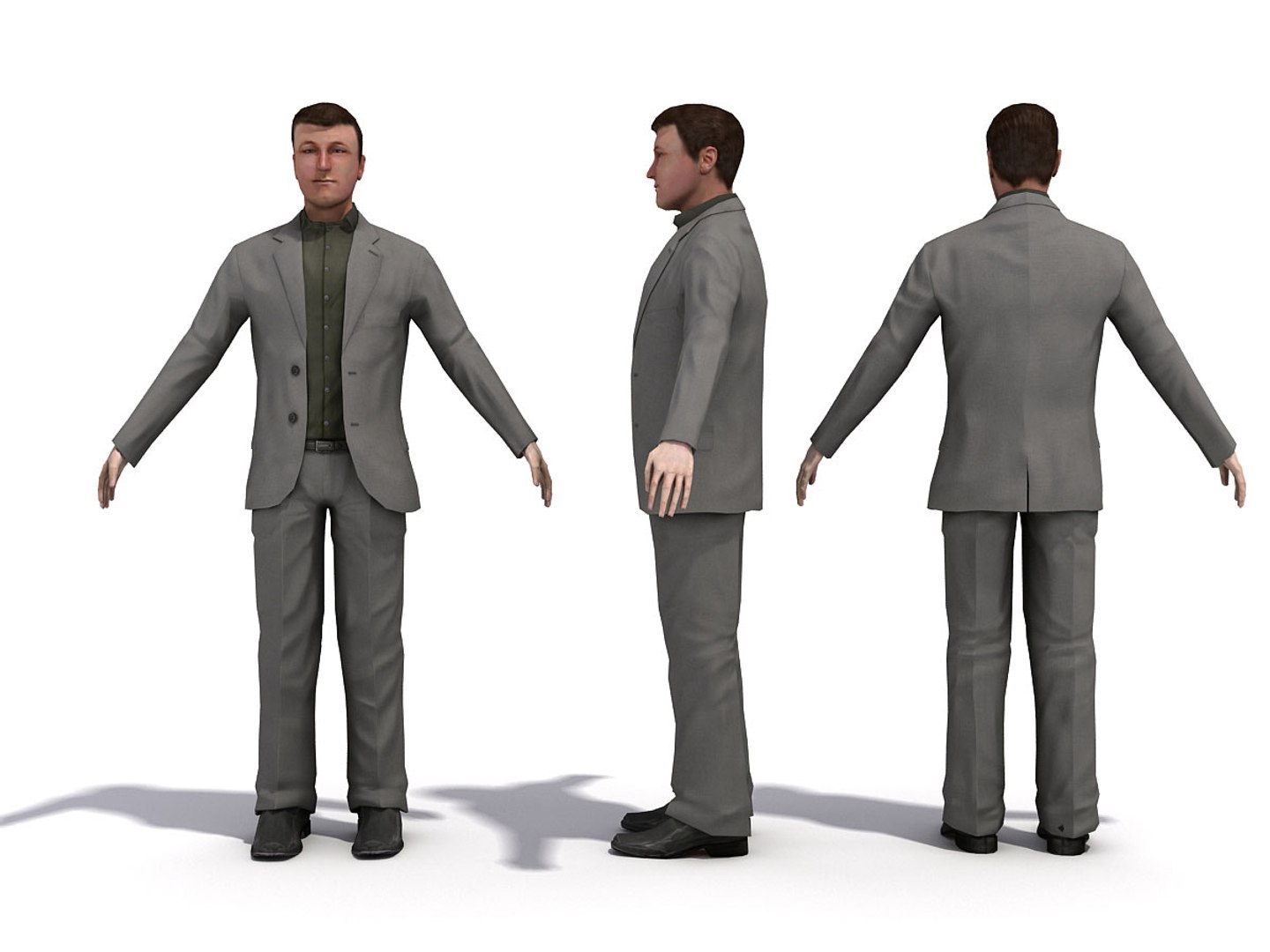 People 1 Male 3d Max