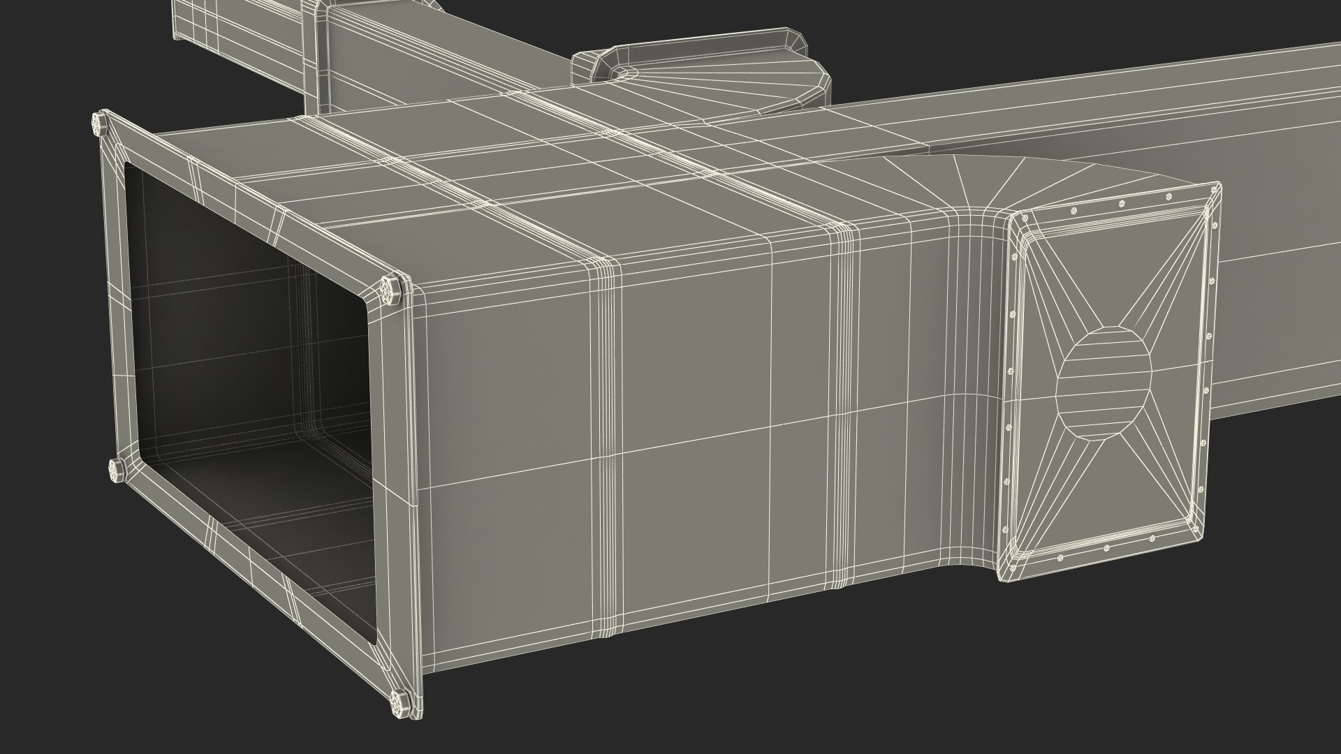 Industrial HVAC Ductwork 3D Model - TurboSquid 2265150