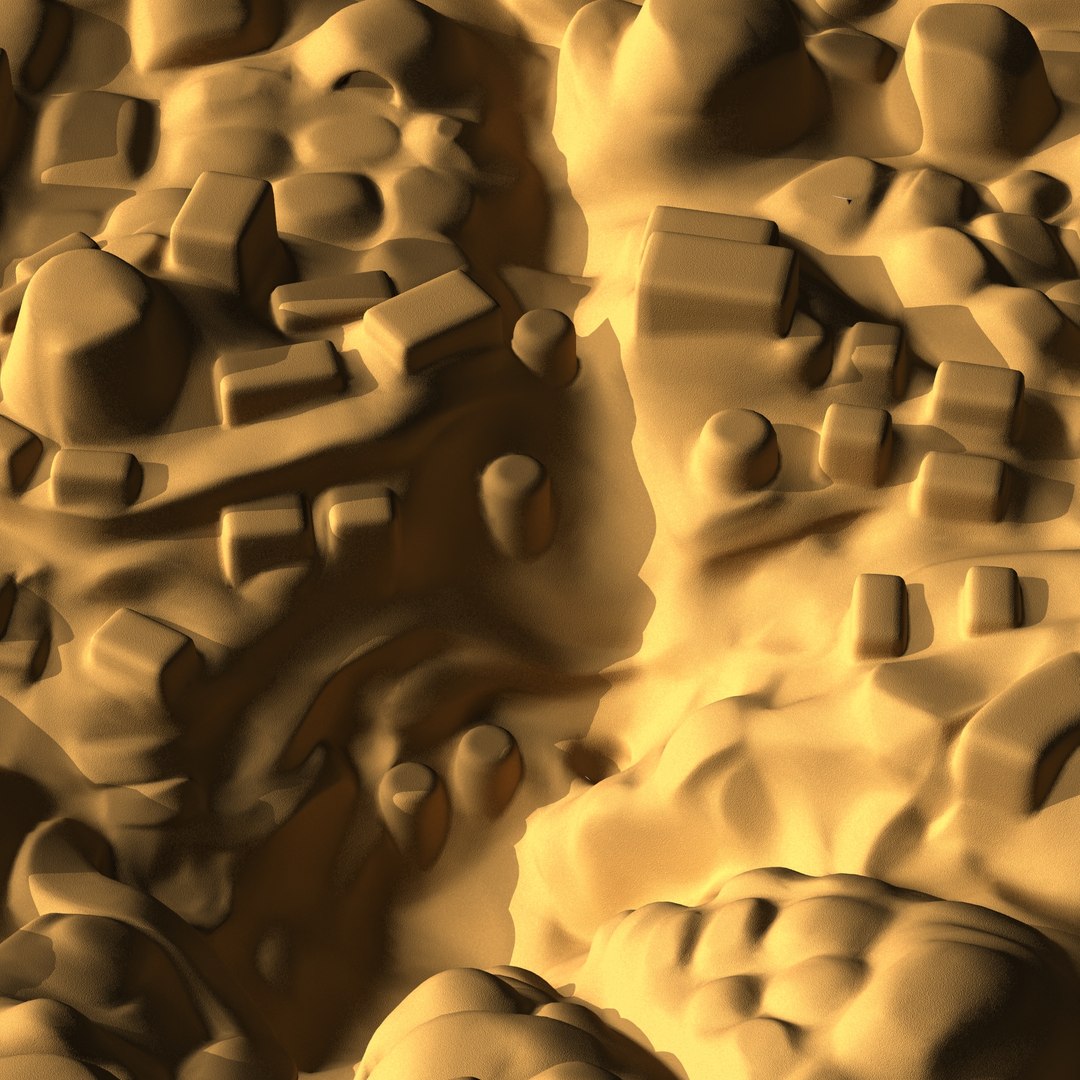Alien Planet Base 3d Obj