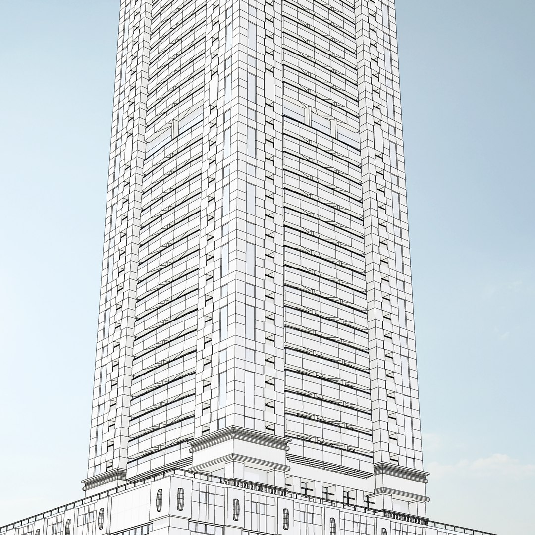 3d Princess Tower Residential Building
