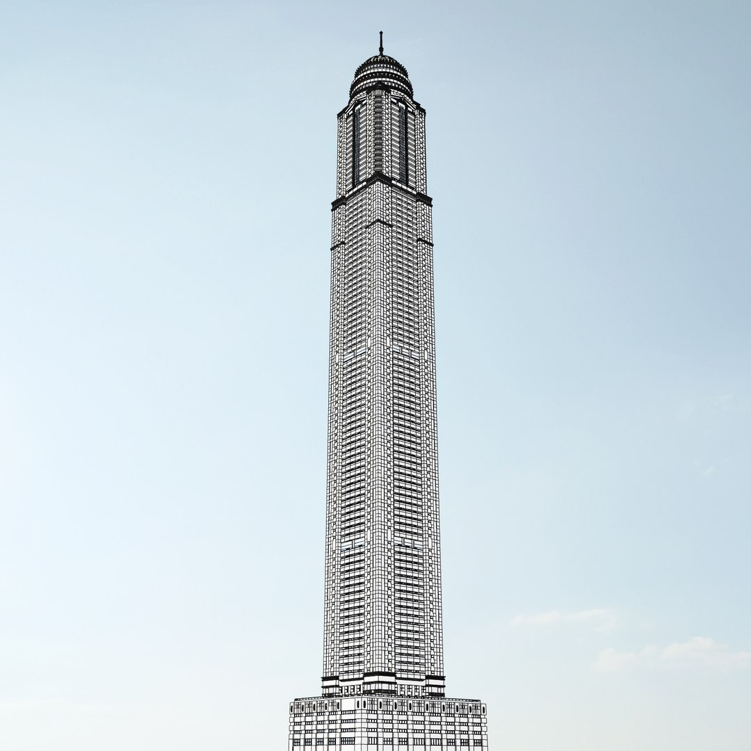 3d Princess Tower Residential Building