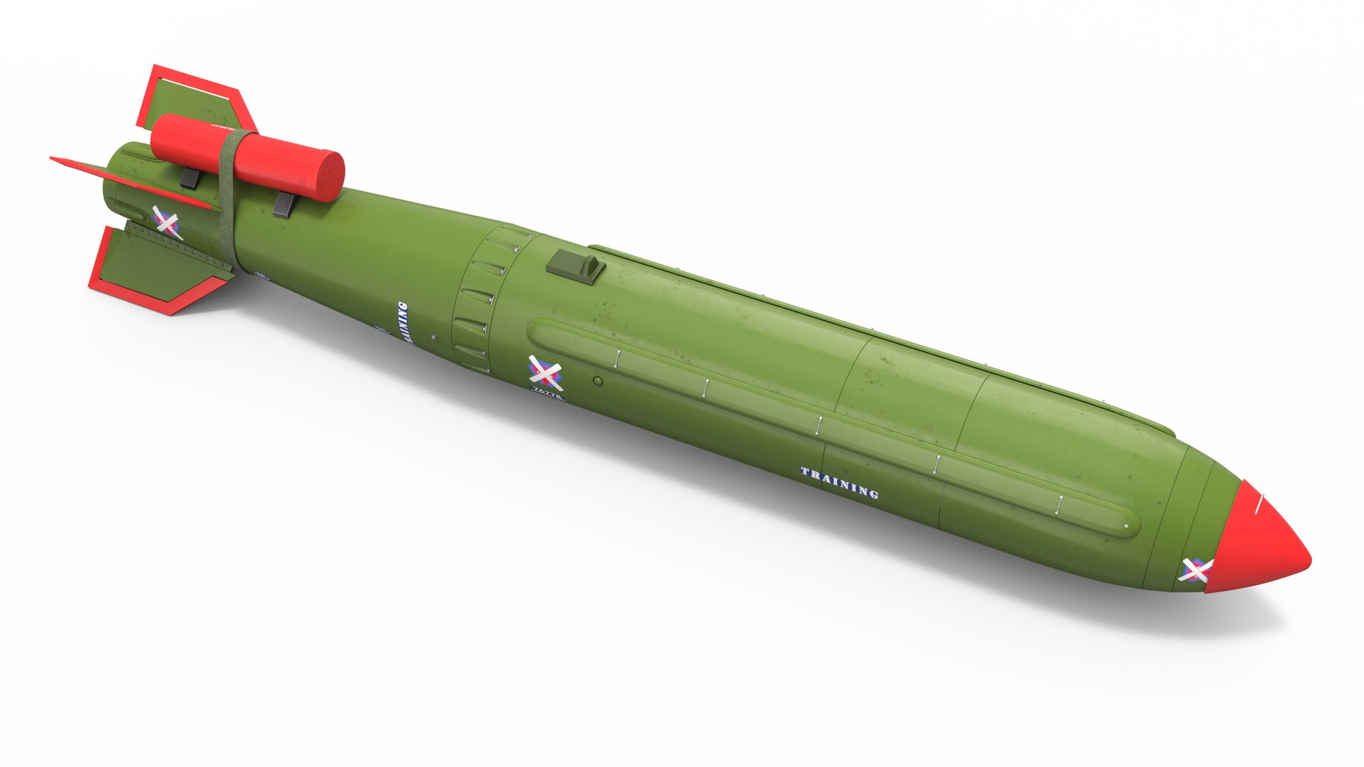 3D Nuclear Bomb WE177 model - TurboSquid 2112766