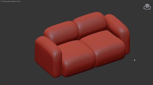 Sofa seater normann 3D - TurboSquid 1706196