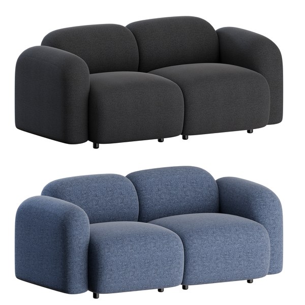 Sofa seater normann 3D - TurboSquid 1706196
