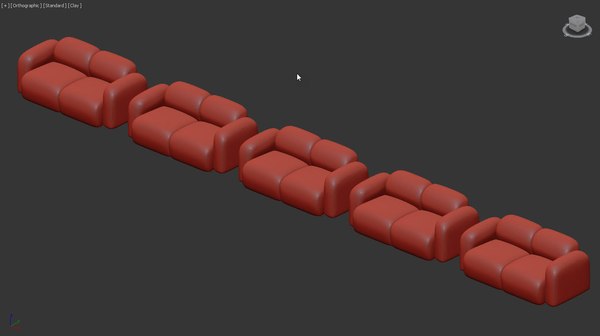 Sofa seater normann 3D - TurboSquid 1706196