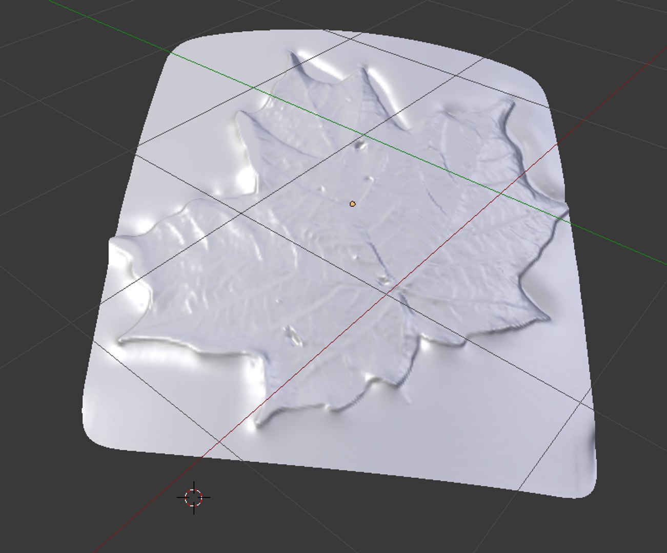 3d Realistic Leaf