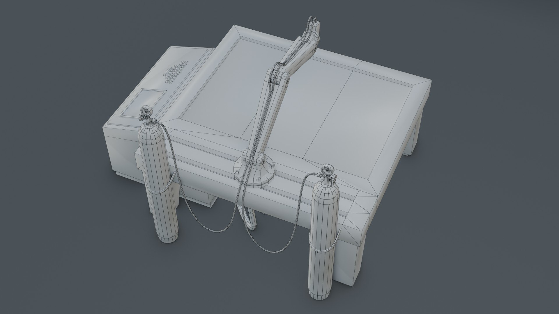 3D Model Machine 03 Weathered - TurboSquid 2194244