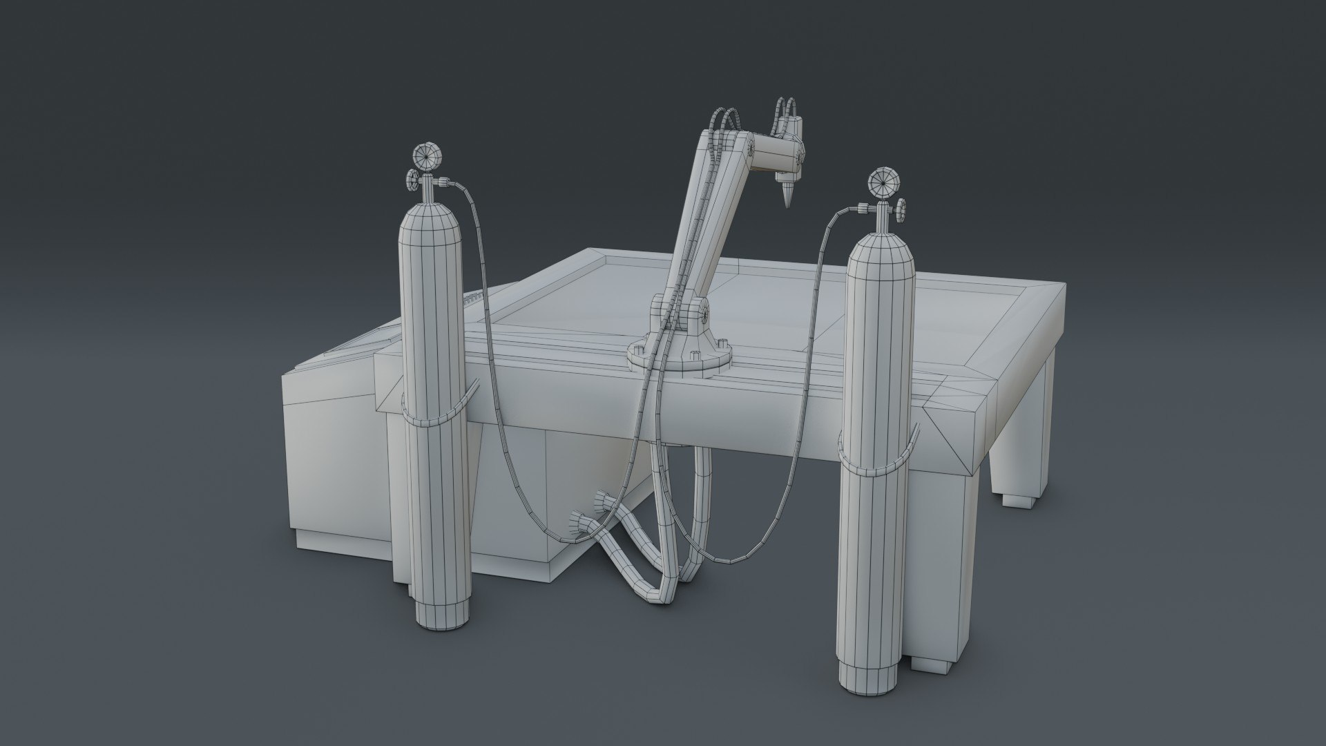 3D Model Machine 03 Weathered - TurboSquid 2194244