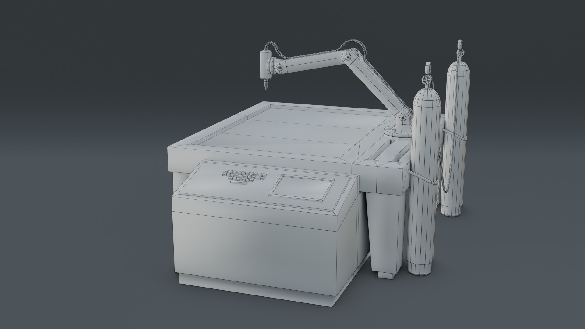 3D Model Machine 03 Weathered - TurboSquid 2194244