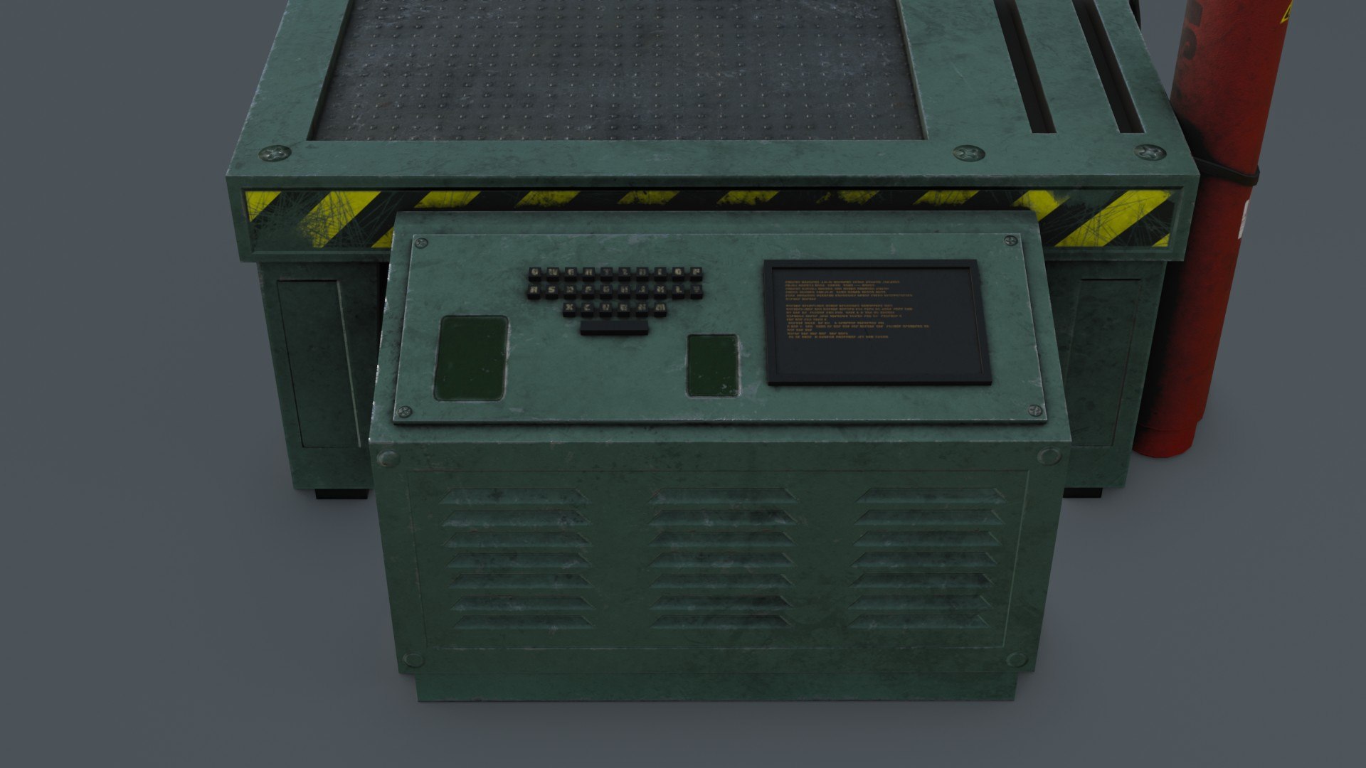 3D Model Machine 03 Weathered - TurboSquid 2194244