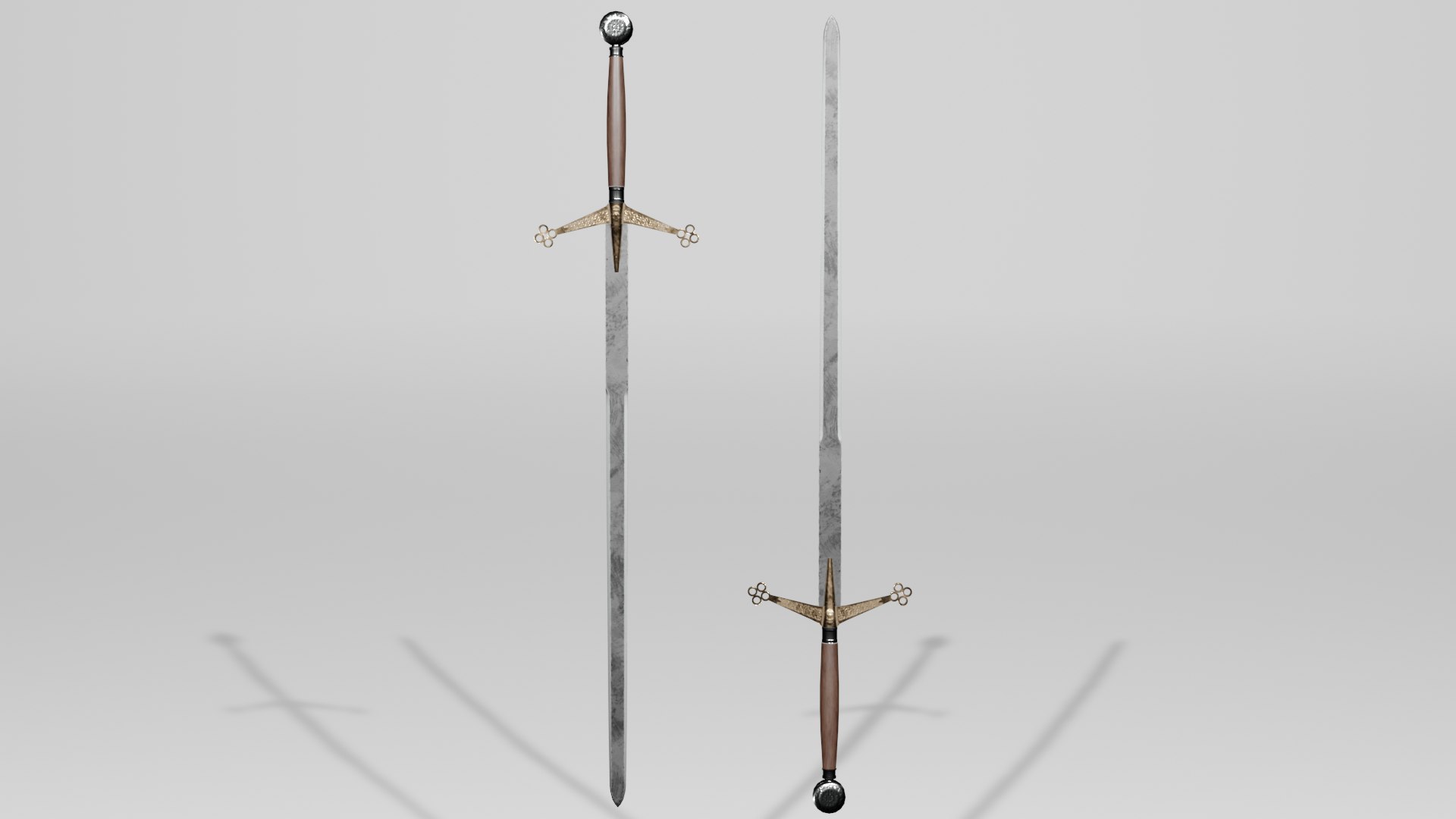 3D Model Claymore Sword - Game Ready - TurboSquid 2071395