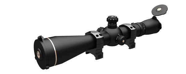 3d model of mark riflescopes