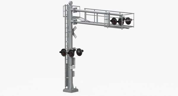 Railway Signal Overhead Clean and Dirty 3D model - TurboSquid 1864548