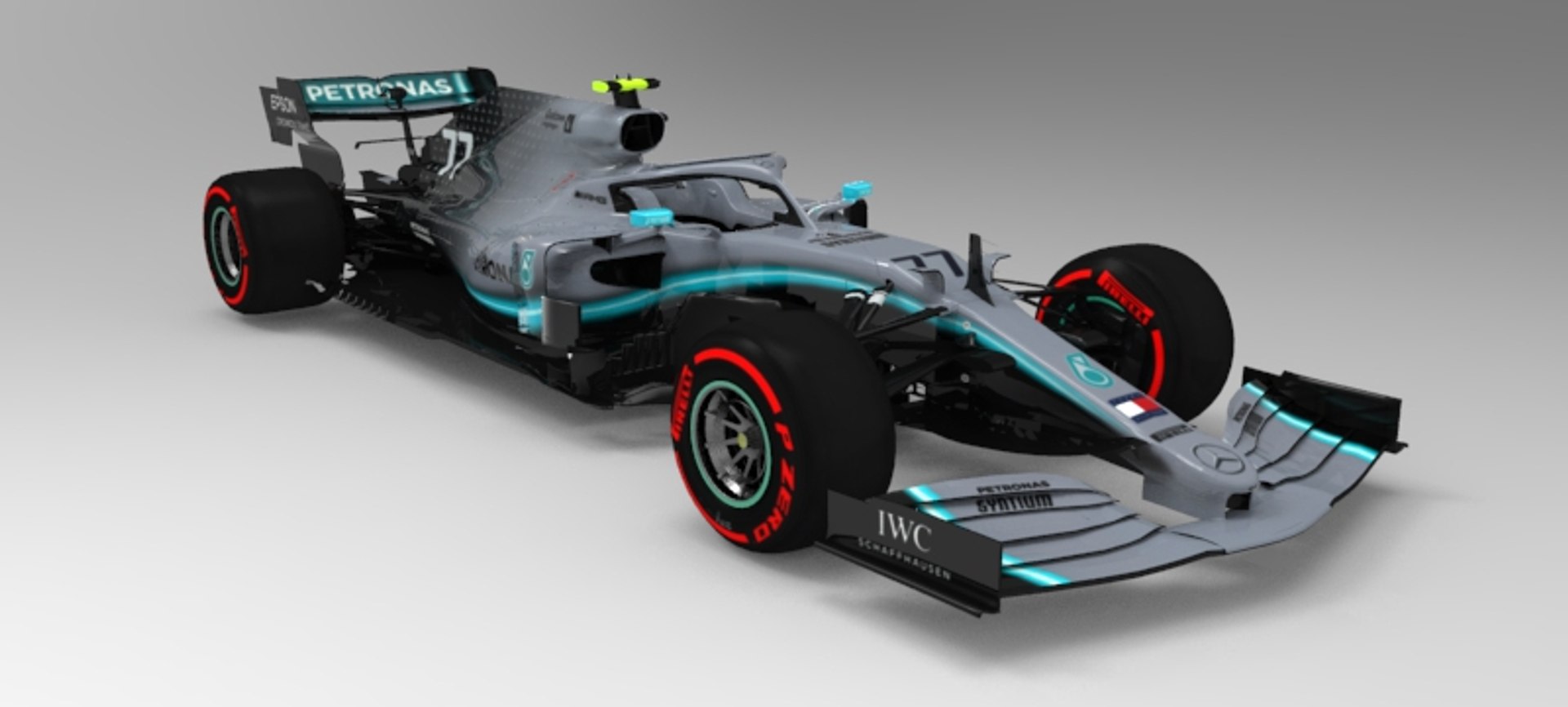 Mercedes F1 2019 W10 3D Model - TurboSquid 1424421