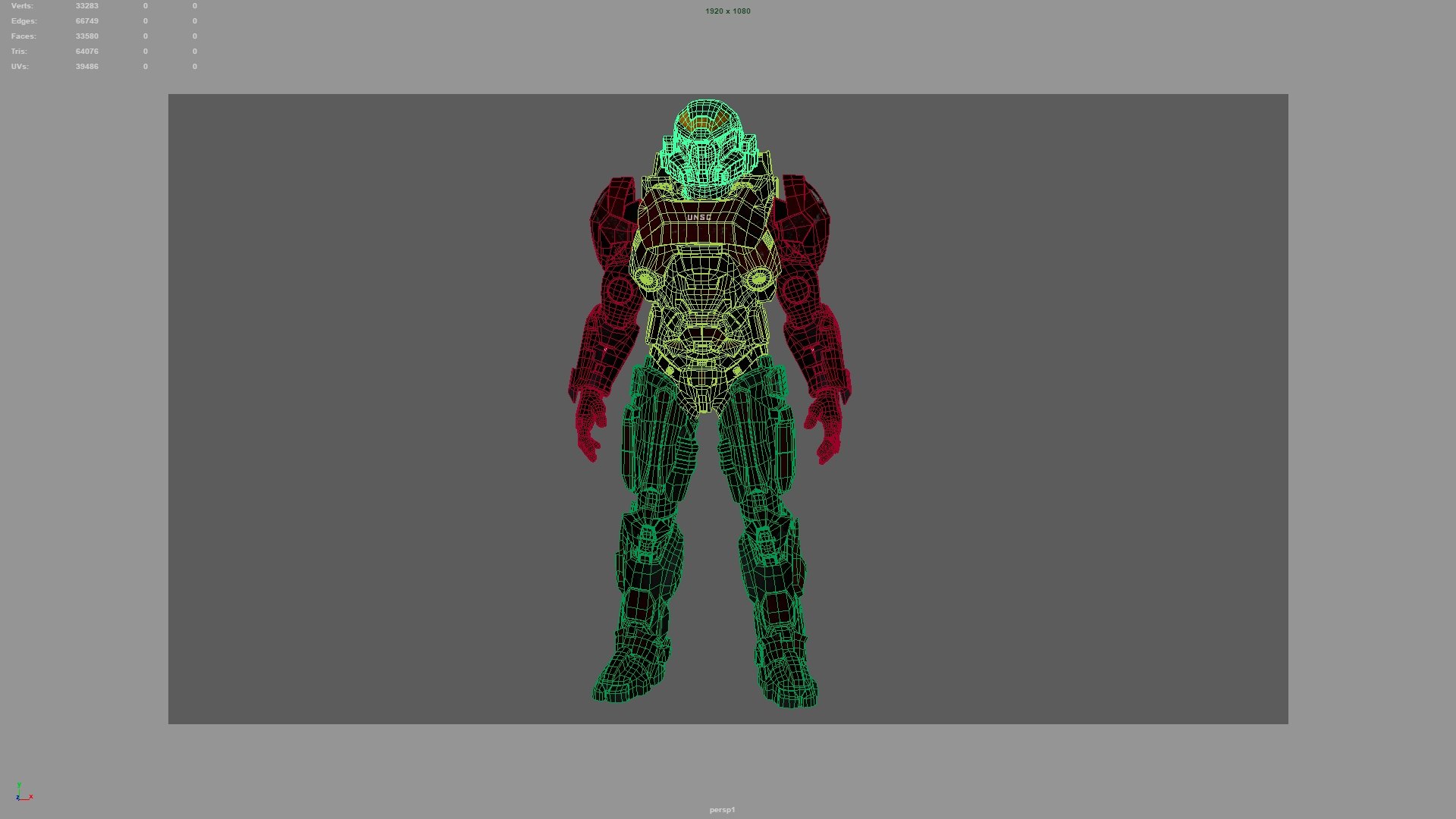 Scifi Red Armor 3D Model - TurboSquid 2175740