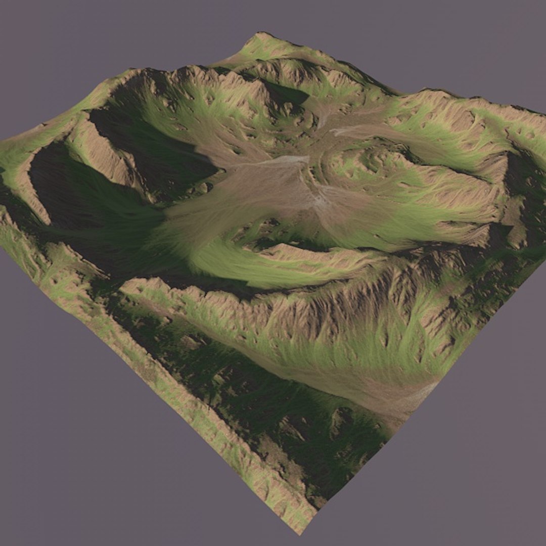 Mountain Maps Terrain Max