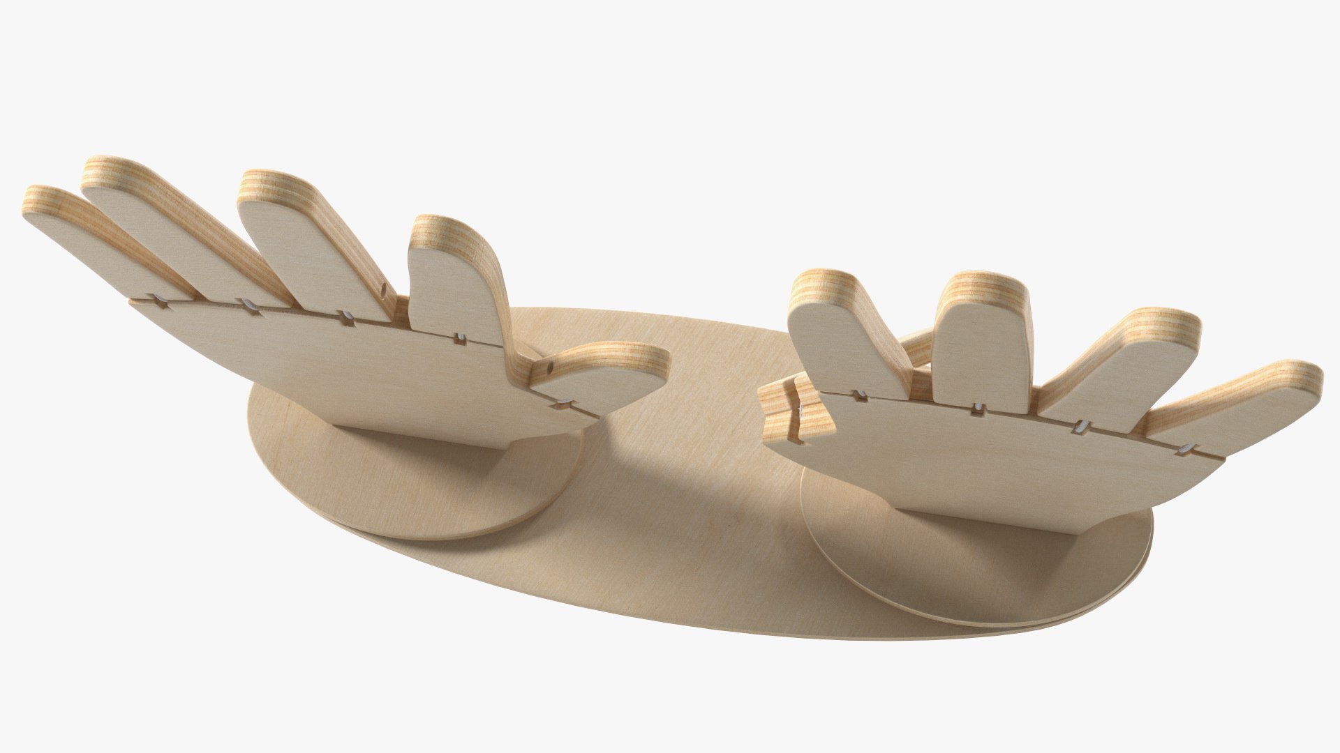 Counting Hands Four Fingers Up 3D model - TurboSquid 1818374