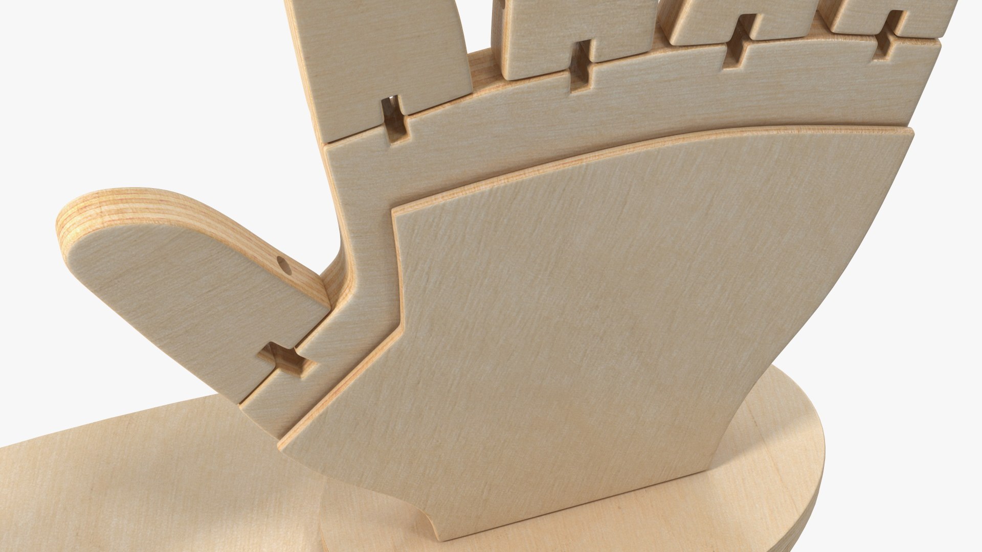 Counting Hands Four Fingers Up 3D model - TurboSquid 1818374